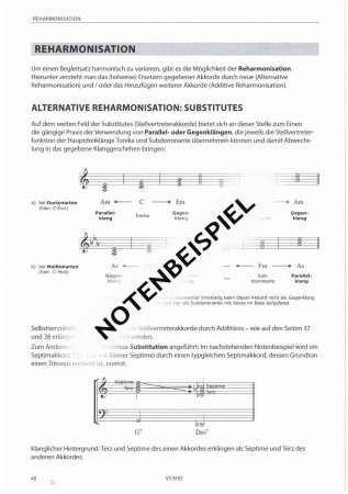 Orgelsolo Notenversand - Playing on Leadsheets - Peter Wagner