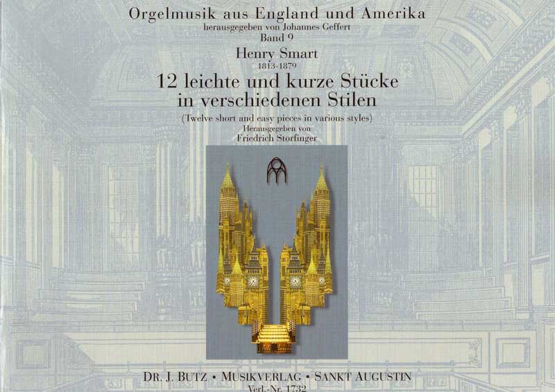 Orgelsolo Notenversand - Leichte und kurze Orgelstücke von Henry Smart